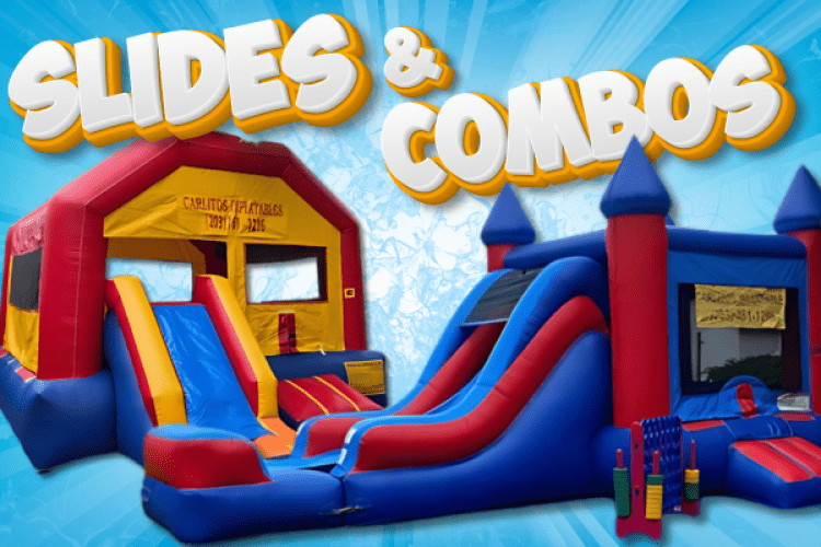 Slides & Combos - Carlitos Inflatables & Party Rentals llc Hamden CT